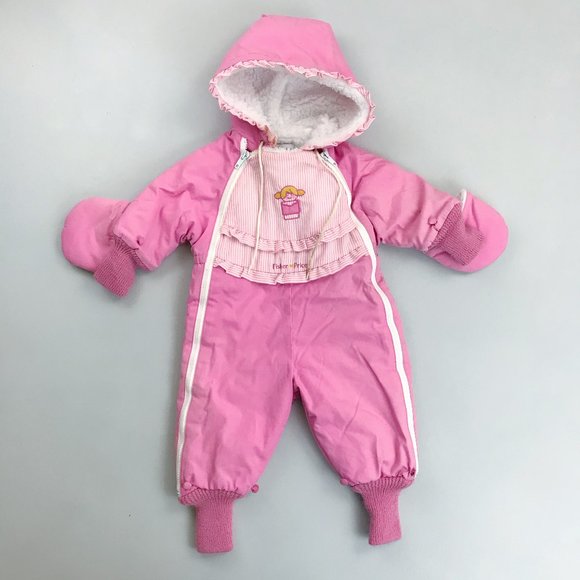 Fisher-Price | One Pieces | Fisher Price Baby Girl Snow Suit Sz 2m Vtg ...